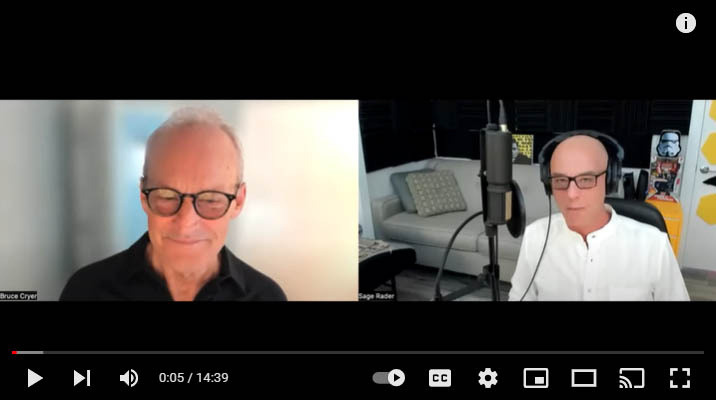 Sage Rader - Part 1 - Heart Coherence with breath AND brain - Bruce Cryer